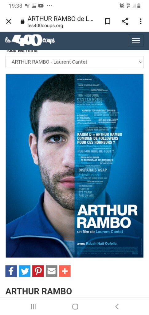 Arthur Rambo de Laurent Cantet - Le Mag Cinéma